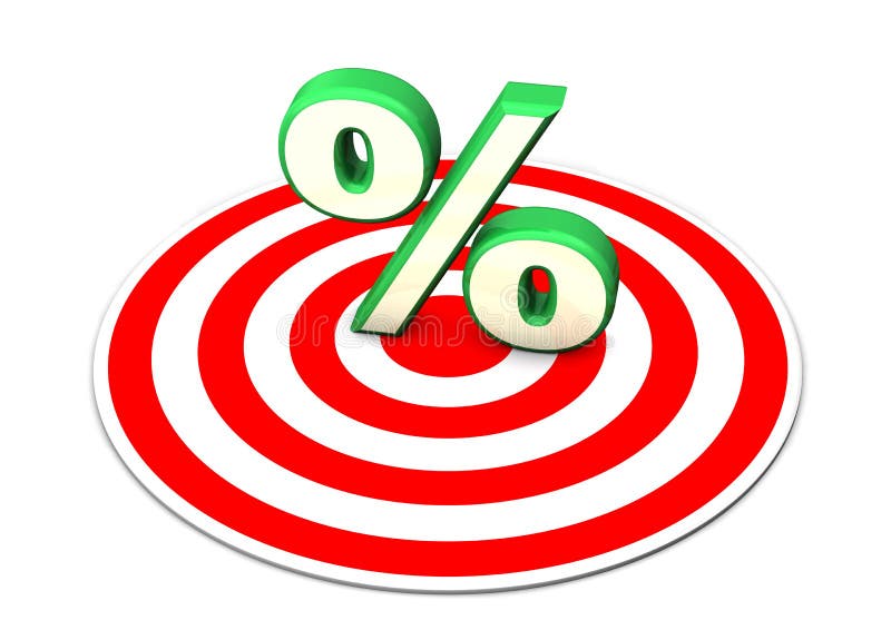 Target Sale stock illustration. Illustration of commerce - 7162499