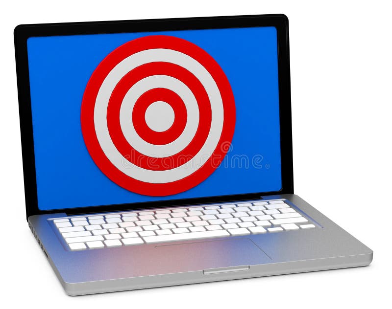 The laptop stock illustration. Illustration of technology - 50276037