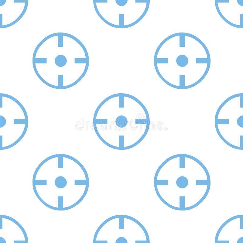 Target seamless pattern stock vector. Illustration of site - 51739394