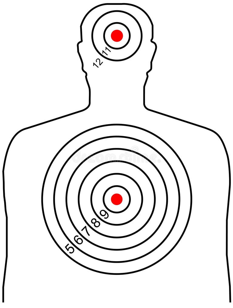 Shooting Silhouette Target Stock Illustrations – 4,516 Shooting ...