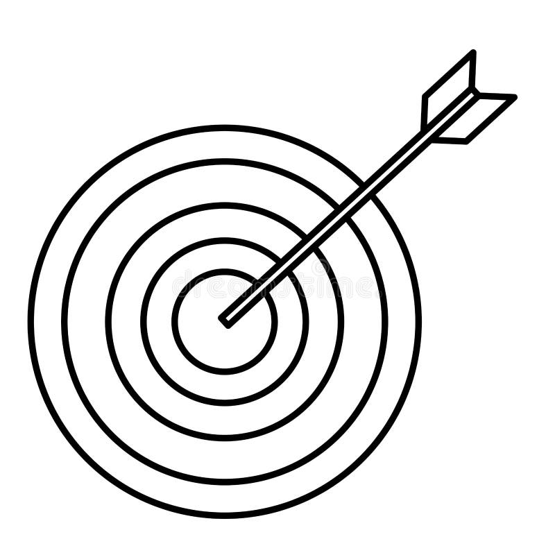 Target shooting cartoon stock vector. Illustration of shoot - 142365599