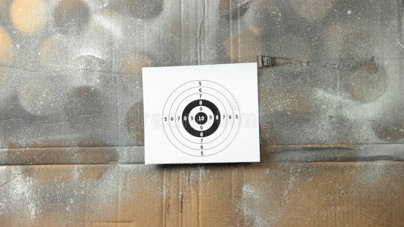 Tin can target stock image. Image of marksman, black - 30167267