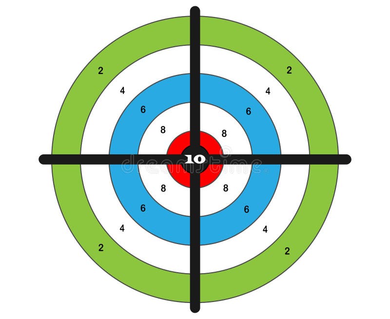 Target shooting vector stock vector. Illustration of greater - 80716047