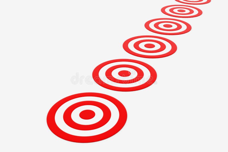 Target sign stock illustration. Illustration of render - 71602229