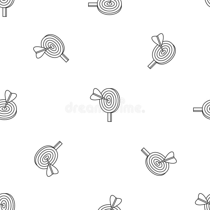 Target Solution Pattern Seamless Vector Stock Vector - Illustration of ...