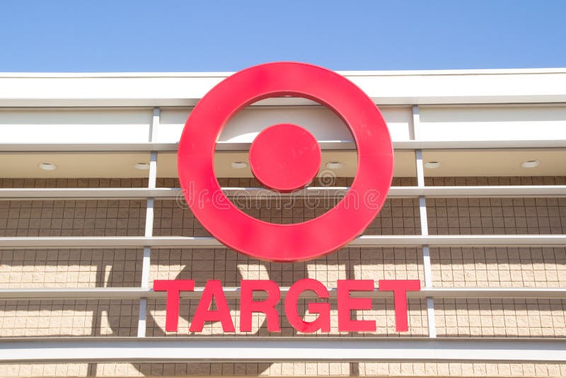 Target Store editorial stock image. Image of doors, card - 38410714
