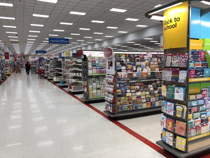 Target, Store Empty during Summer. Editorial Photo - Image of store ...