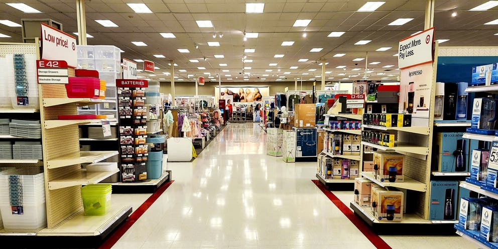Target Store Inside editorial stock image. Image of goods - 365936629