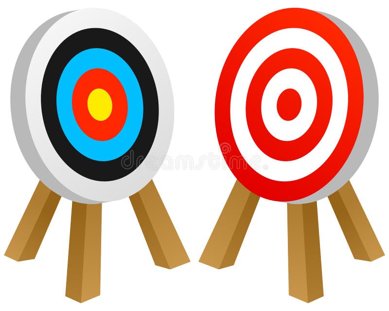 Target Success Concept stock vector. Illustration of bullseye - 31936122