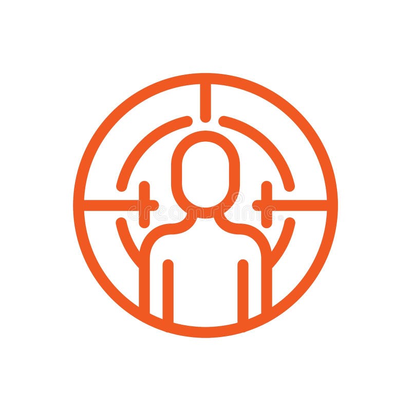 Target suspect. stock vector. Illustration of targets - 192491410