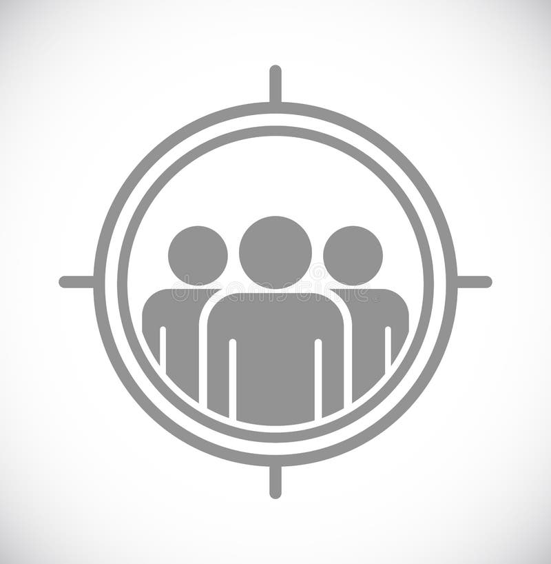 Target group people icon stock vector. Illustration of avatar - 201176960