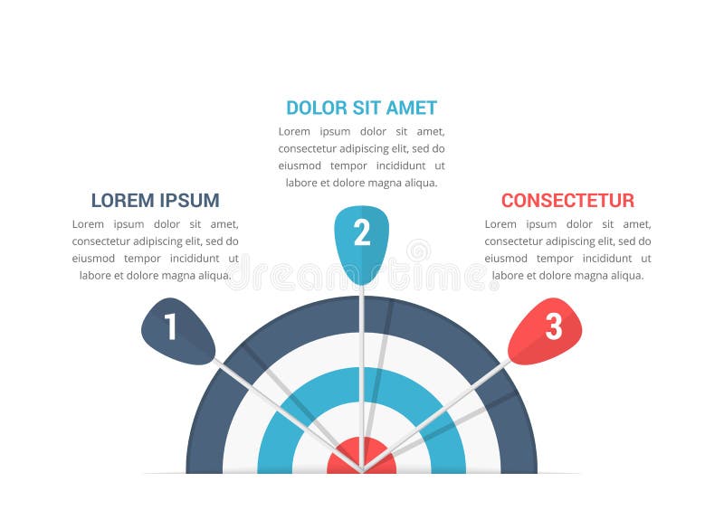 Three red arrows - vector stock vector. Illustration of arrow - 109844135