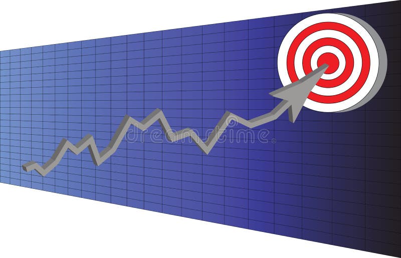 Target Trading stock vector. Illustration of arrows - 121462324