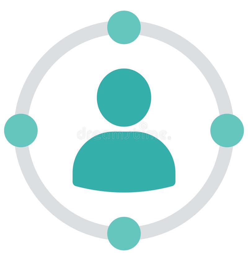 Target User Isolated Vector Icon that Can Be Easily Edit or Modified ...