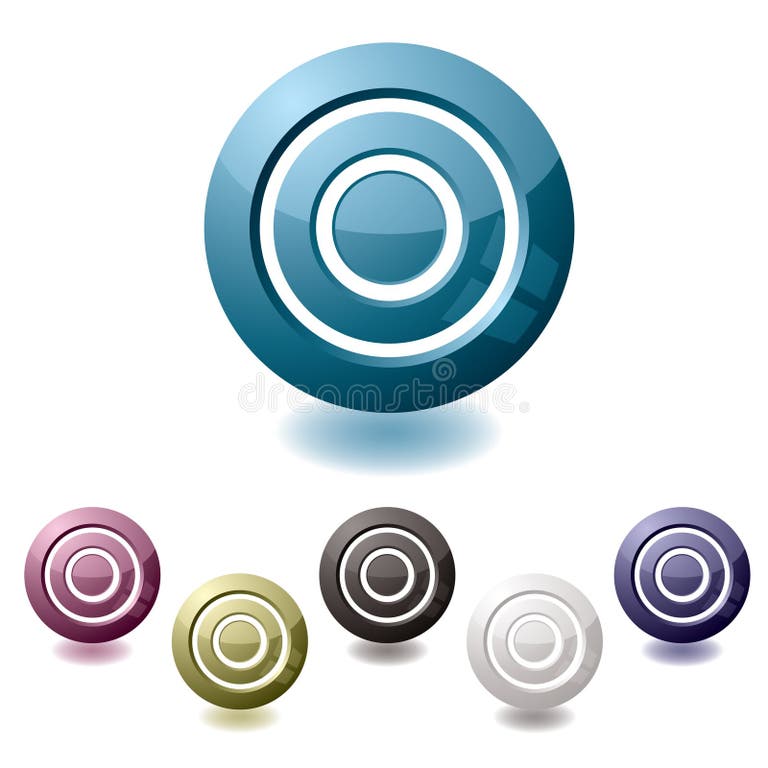Magenta Target Illustration Icon Stock Illustrations – 244 Magenta ...