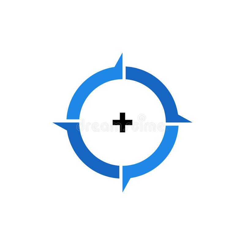 Target Vector Graphic Design Illustration Stock Vector - Illustration ...