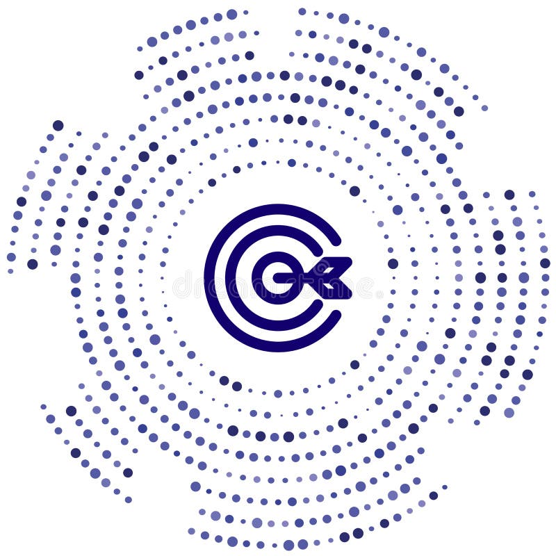 Target Vector Icon. Target Editable Stroke. Target Linear Symbol for ...