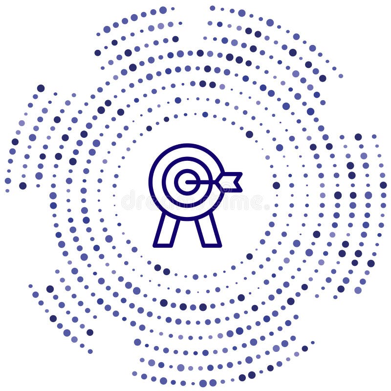 Target Vector Icon. Target Editable Stroke. Target Linear Symbol for ...