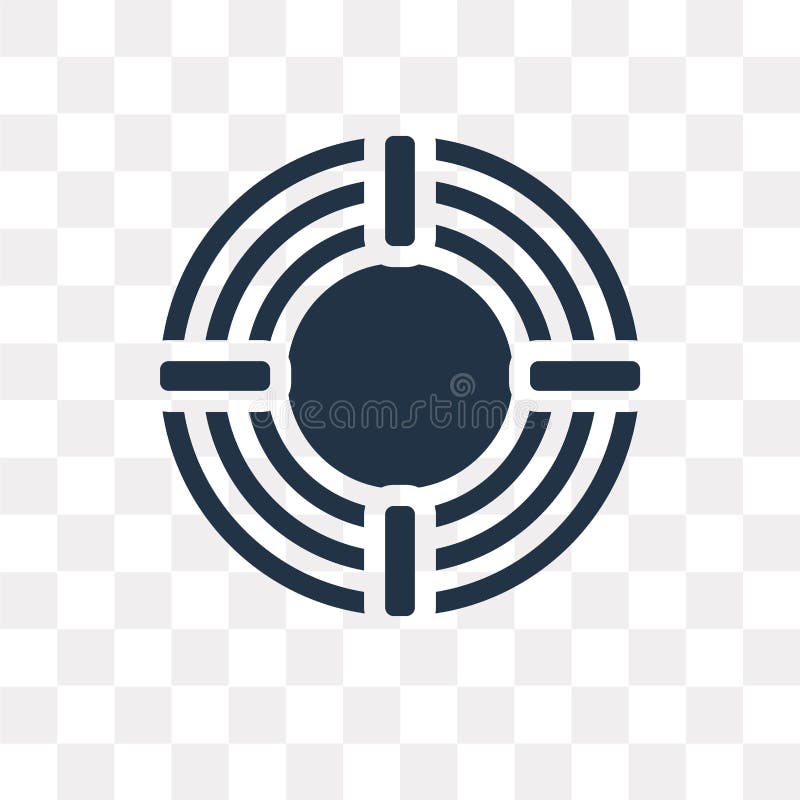 Target Icon Vector Sign and Symbol Isolated on White Background, Target ...