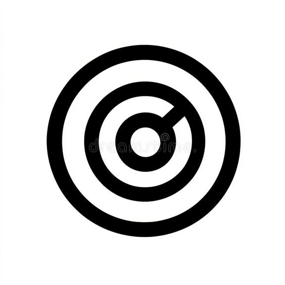 Target Vector Icon, Vector Eps 10. Editable Stroke Stock Illustration ...