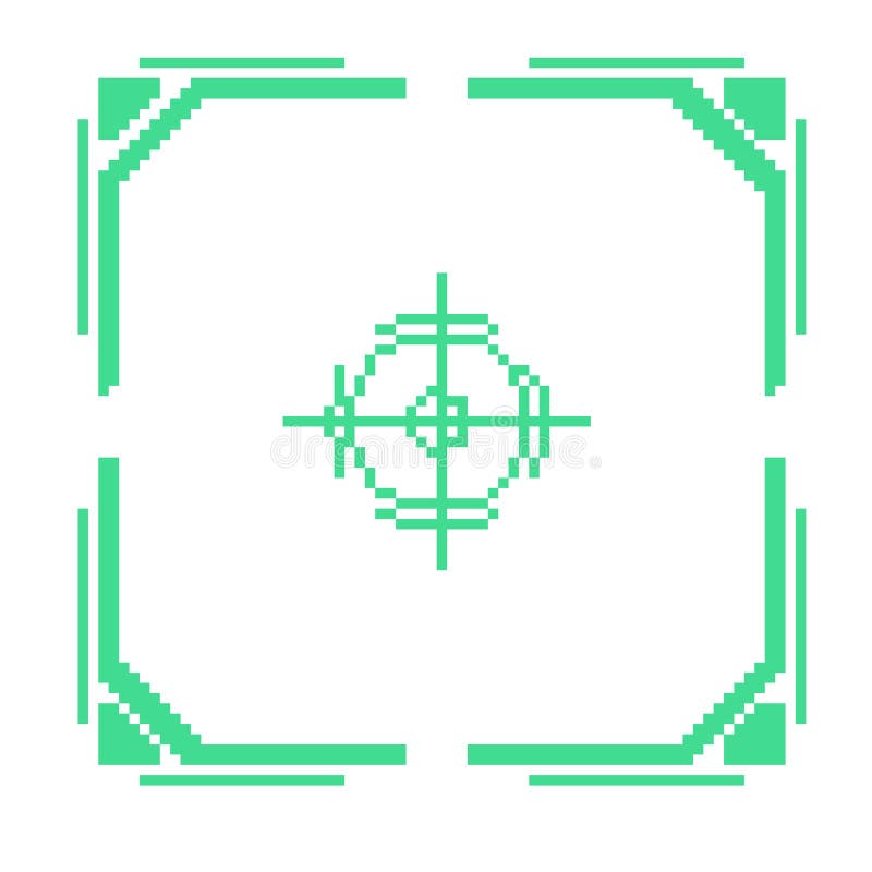 Target stock vector. Illustration of graphic, simple - 266919932