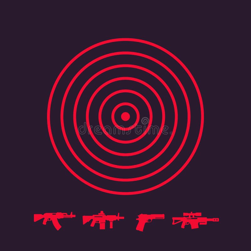 Target vector illustration stock vector. Illustration of icon - 103052796