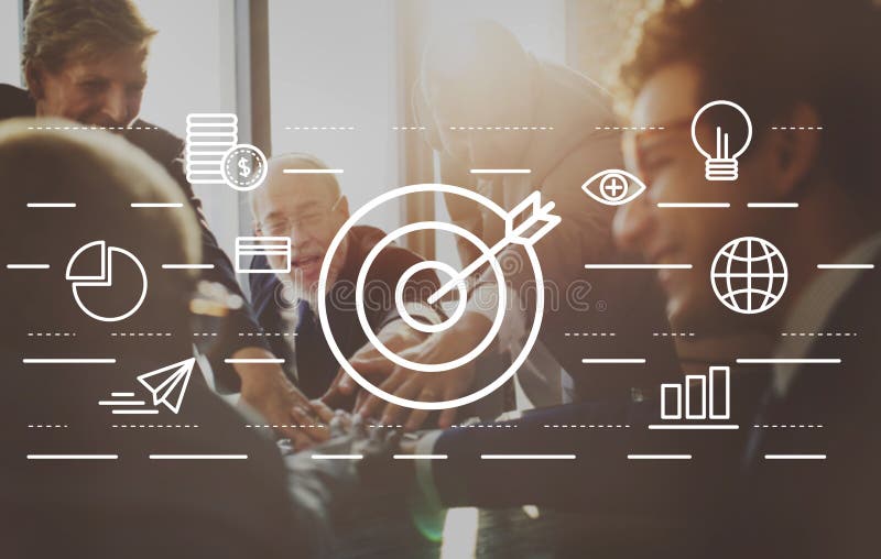 Target Vision Mission Creative Ideas Concept Stock Photo - Image of ...