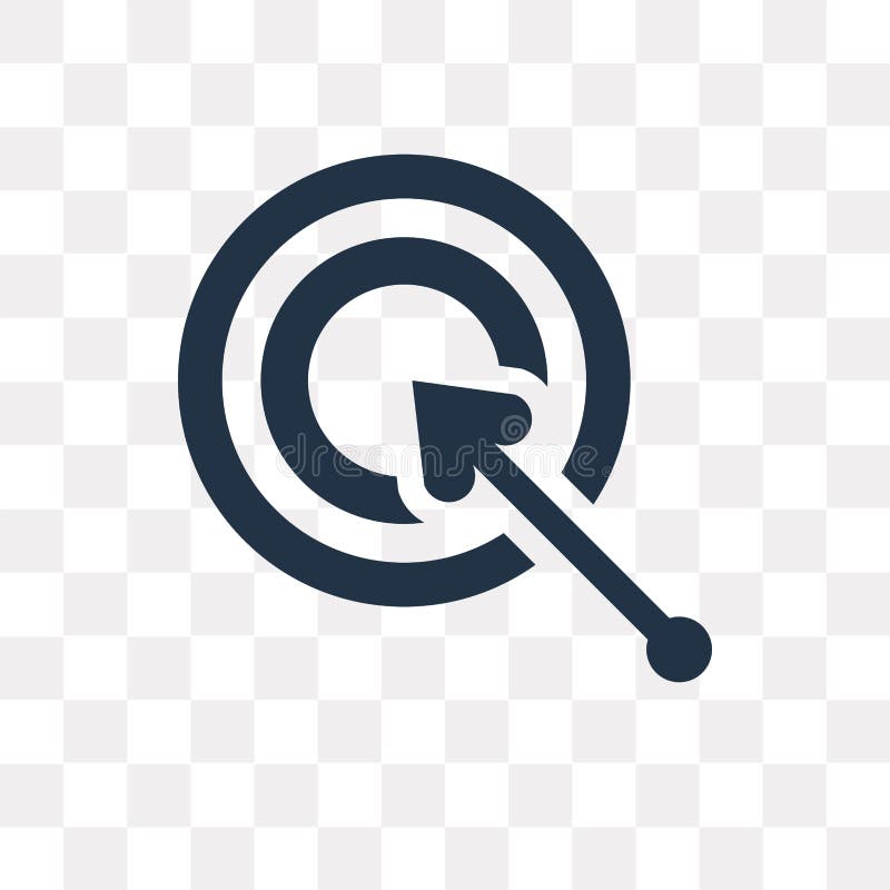 Targeting Vector Icon Isolated On Transparent Background, Target Stock ...