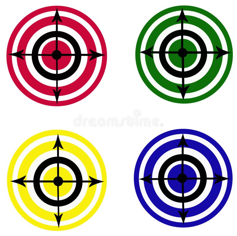 Multiple Targets Stock Illustrations – 197 Multiple Targets Stock ...