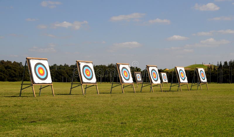 Archery Shooting Target stock photo. Image of target - 23649924
