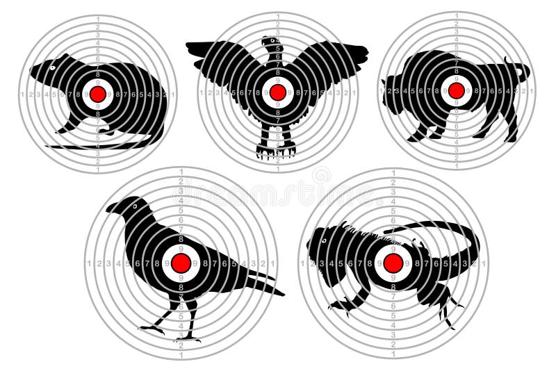 Printable Animal Shooting Target