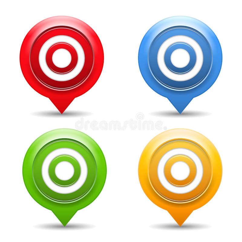 Orange Targets Stock Illustrations – 597 Orange Targets Stock ...