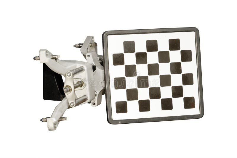 Targets of Wheel Alignment Equipment Stock Image - Image of industry ...