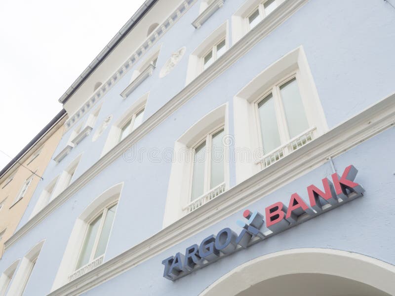 Targo Bank abstract editorial stock image. Image of sign - 65795564