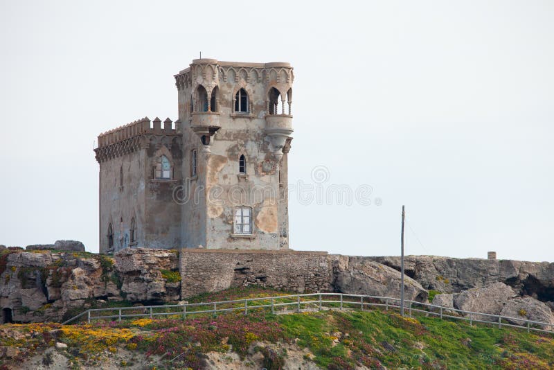 Tarifa castle stock image. Image of historical, castle - 33016207