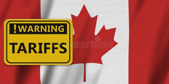 Tariffs Yellow Warning Sign Stock Image - Image of tariff, policy ...