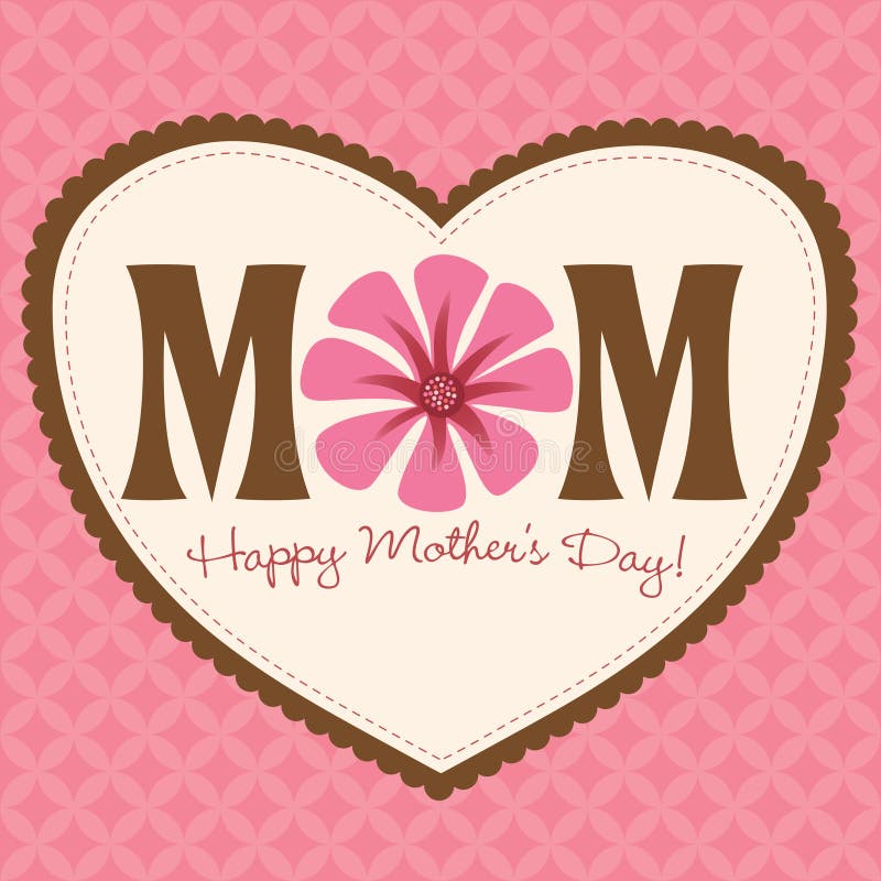 Feliz Dia De La Madre Tarjeta De Felicitación Del Día De La Madre En
