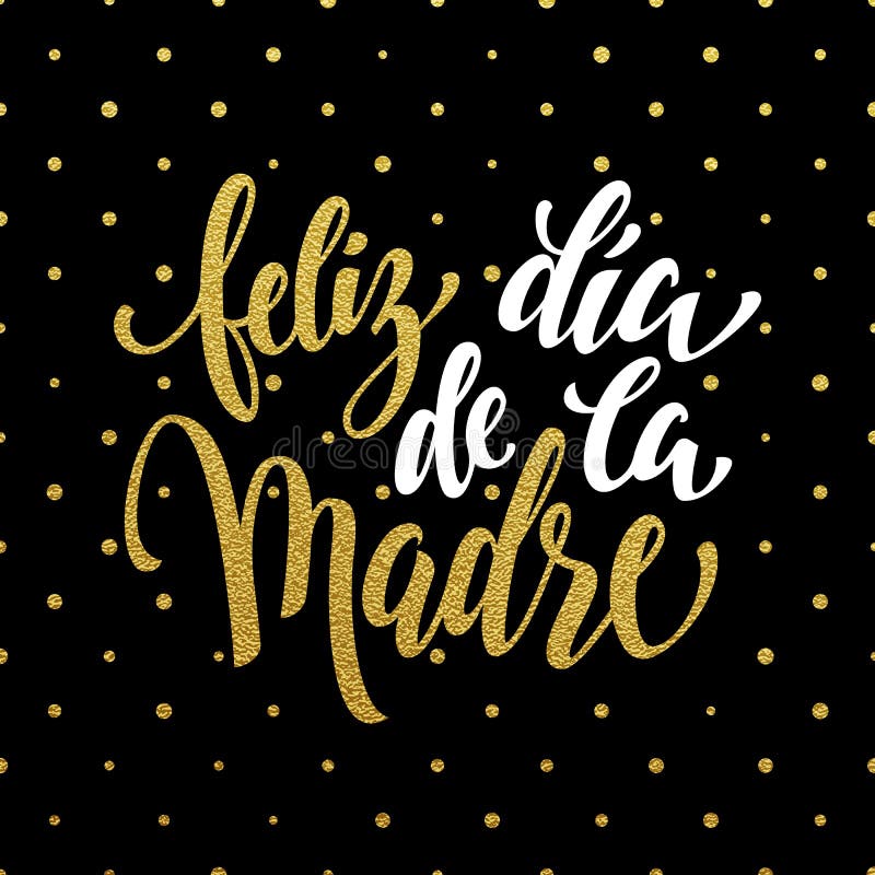 Tarjeta De Felicitación Del Diámetro De La Madre De Feliz Título Del
