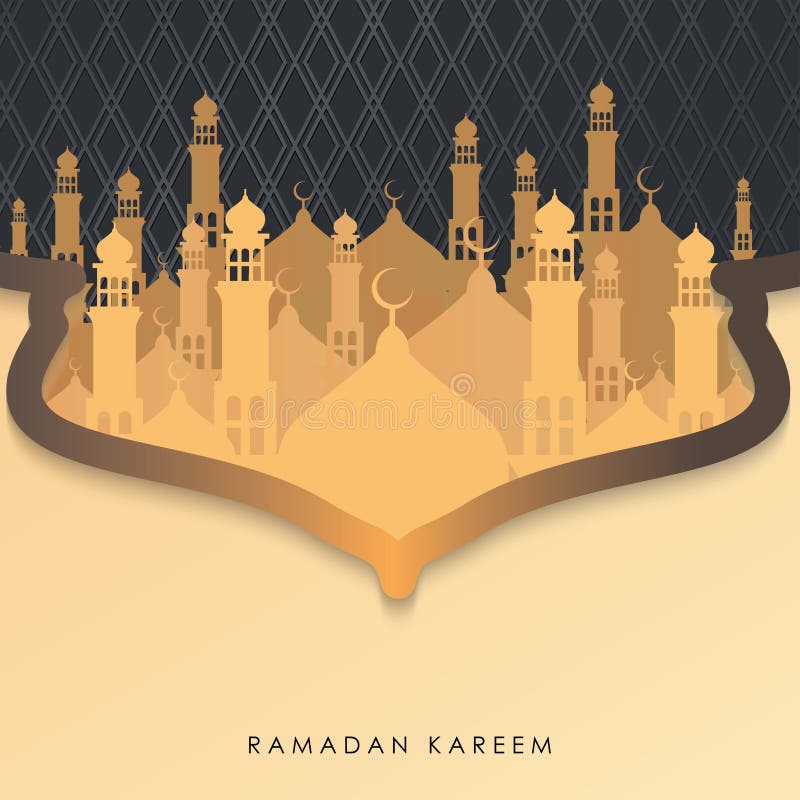 Cartel De Ramadan Kareem Nube Colorida Ramadan Celebration Banner