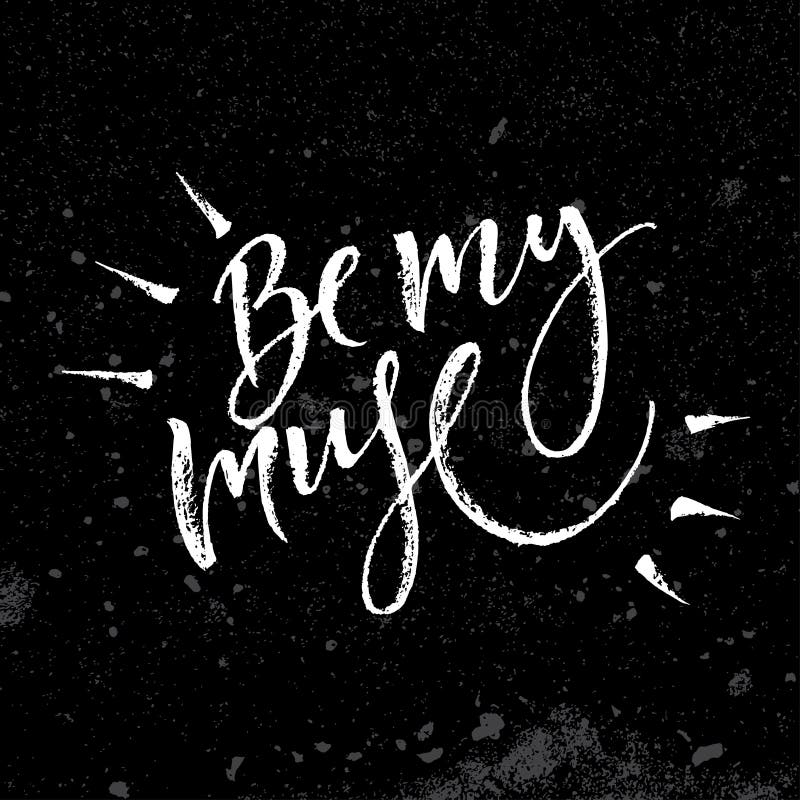 Tarjeta De Letras De La Mano Ilustración del Vector - Ilustración de ...