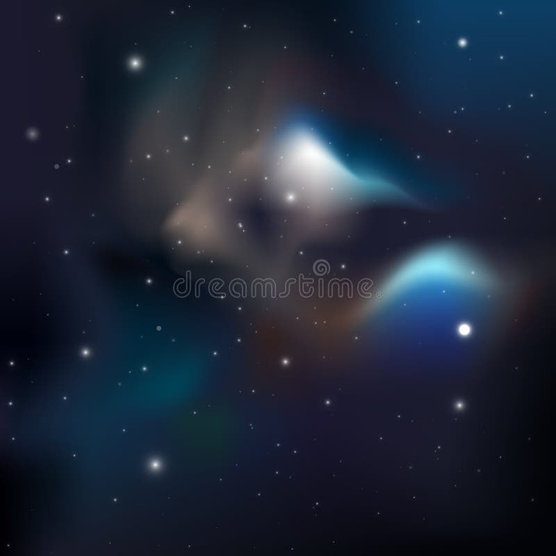 Tarjeta Del Fondo Del Universo Vector Ilustración del Vector ...