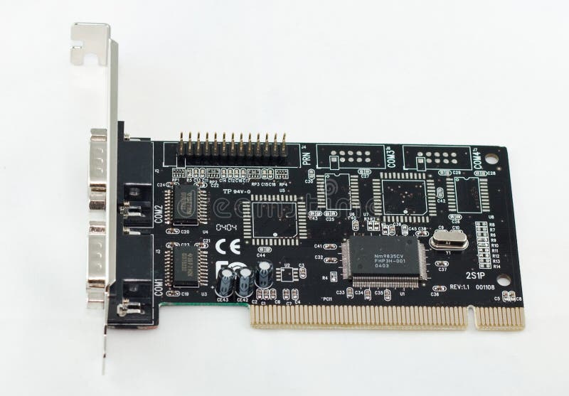 Tarjeta del ordenador imagen de archivo. Imagen de ordenador - 13226321