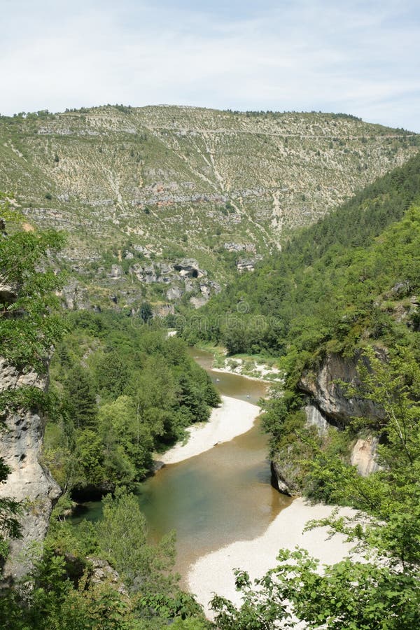 Tarn Canyon in France stock photo. Image of languedoc - 14474440