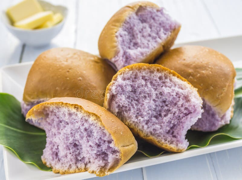 Taro Bread stock image. Image of taro, pastries, tasty - 28779999