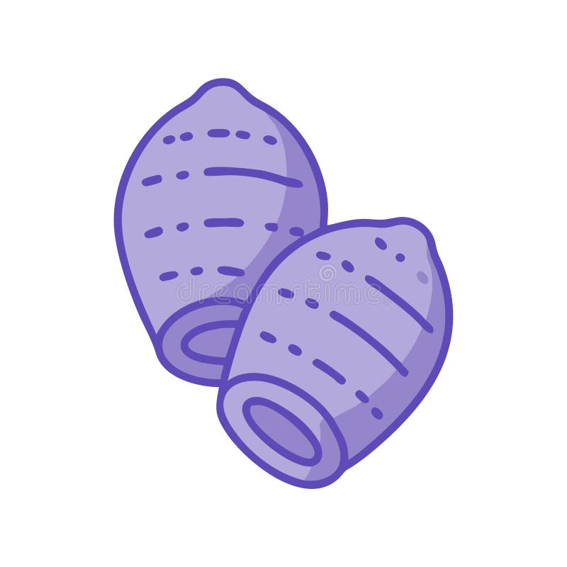 Taro Icon for Asian Dishes stock vector. Illustration of isolated ...