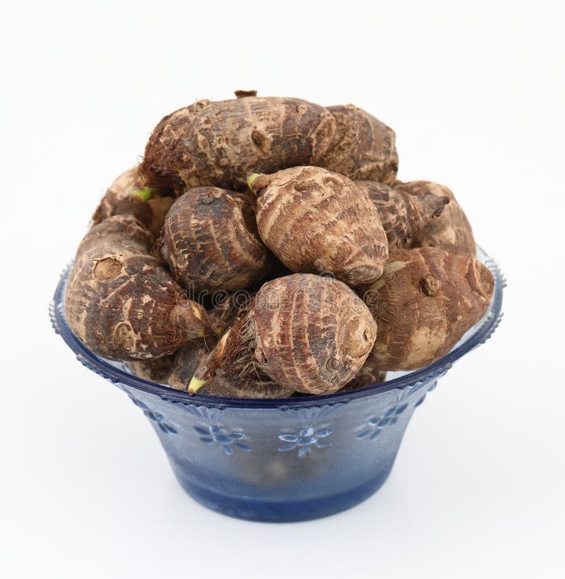 Fresh Raw Taro Vegetable stock photo. Image of shot - 105744152