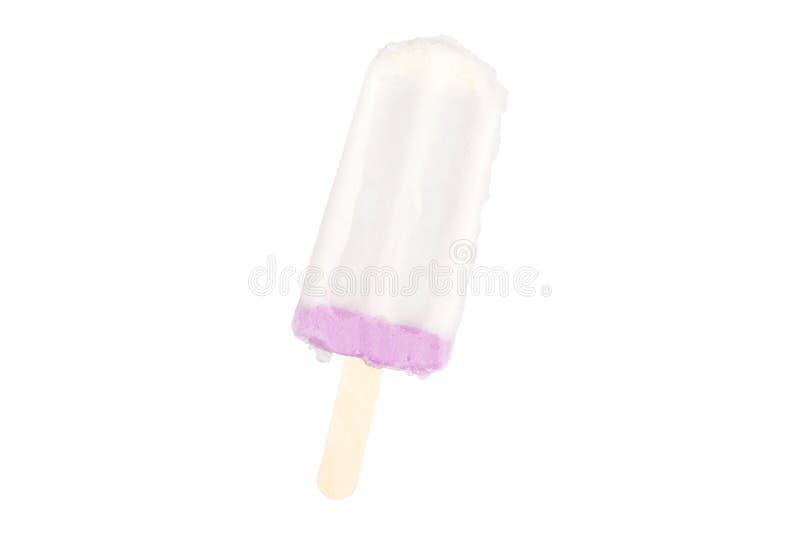 Taro Sabor Helado Aislado Fondo Blanco Foto de archivo - Imagen de ...