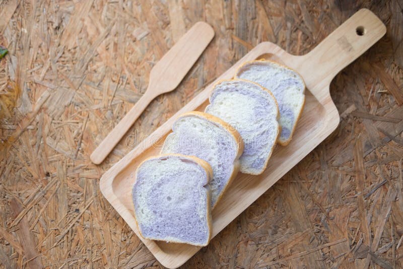 Taro sliced bread stock photo. Image of culinary, nutrition - 103666004