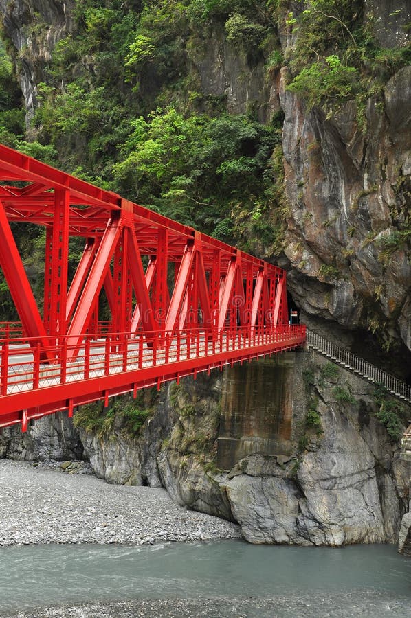 Taroko Gorge, Taiwan. River and Mountain Sides Stock Photo - Image of ...