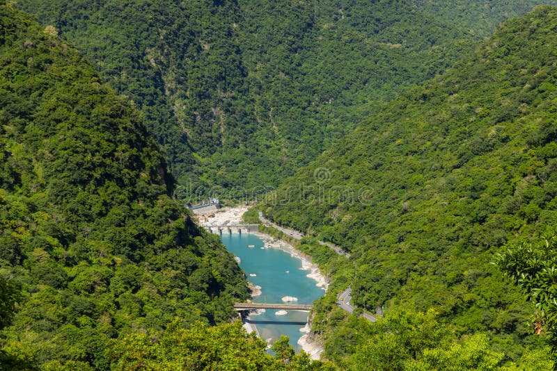 Taroko National Park stock image. Image of narrow, scenic - 253973655